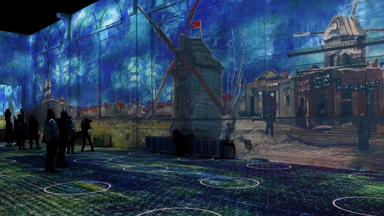 Immersive Van Gogh digital art exhibit opens in Cleveland