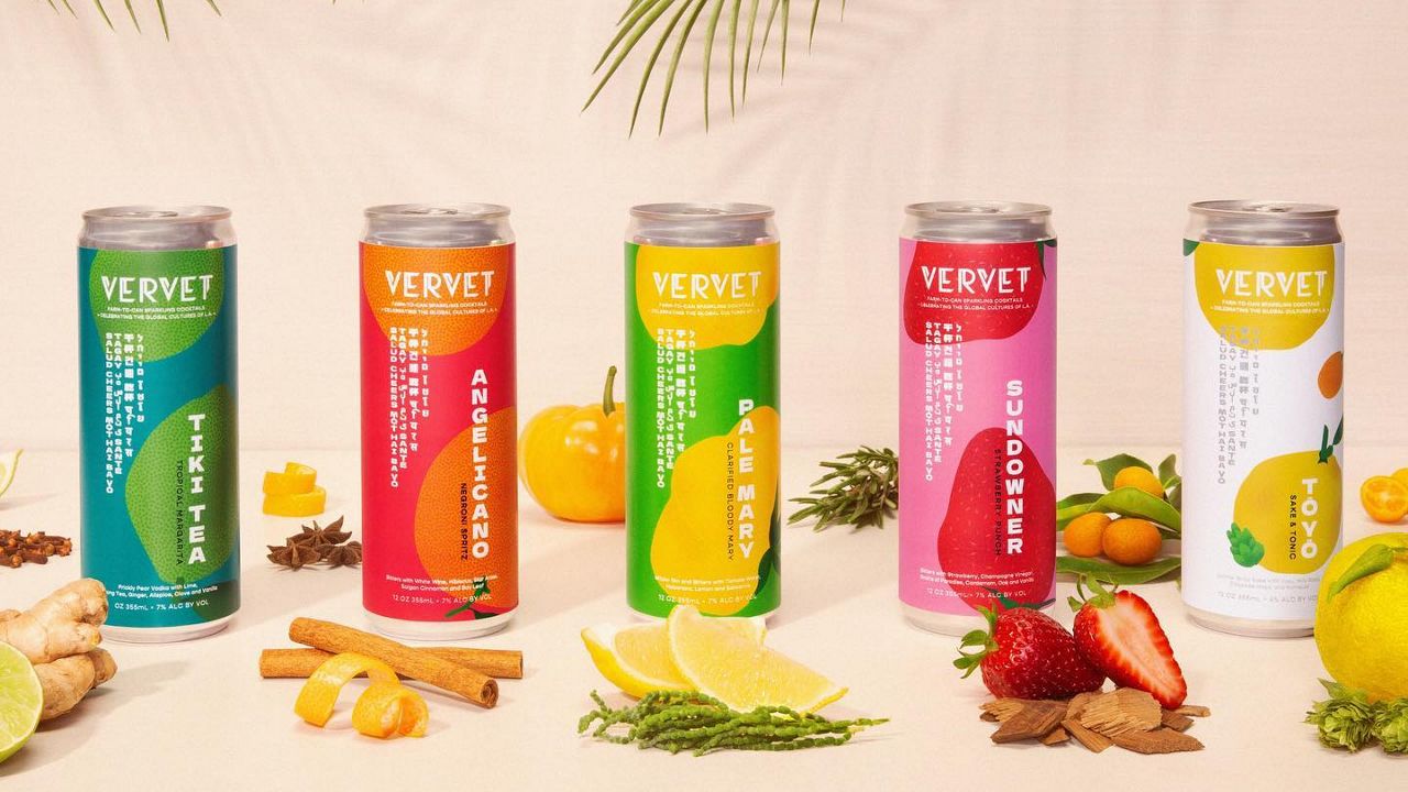 Summer cocktails with LA founded company, Vervet