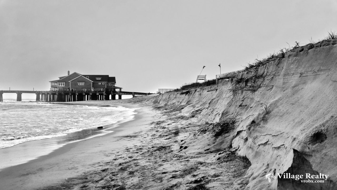 Rain creating extreme erosion on NC coast