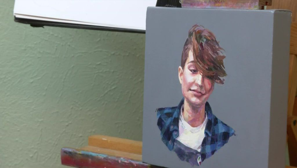 Artist's Gender Portraits Put Diversity on Canvas