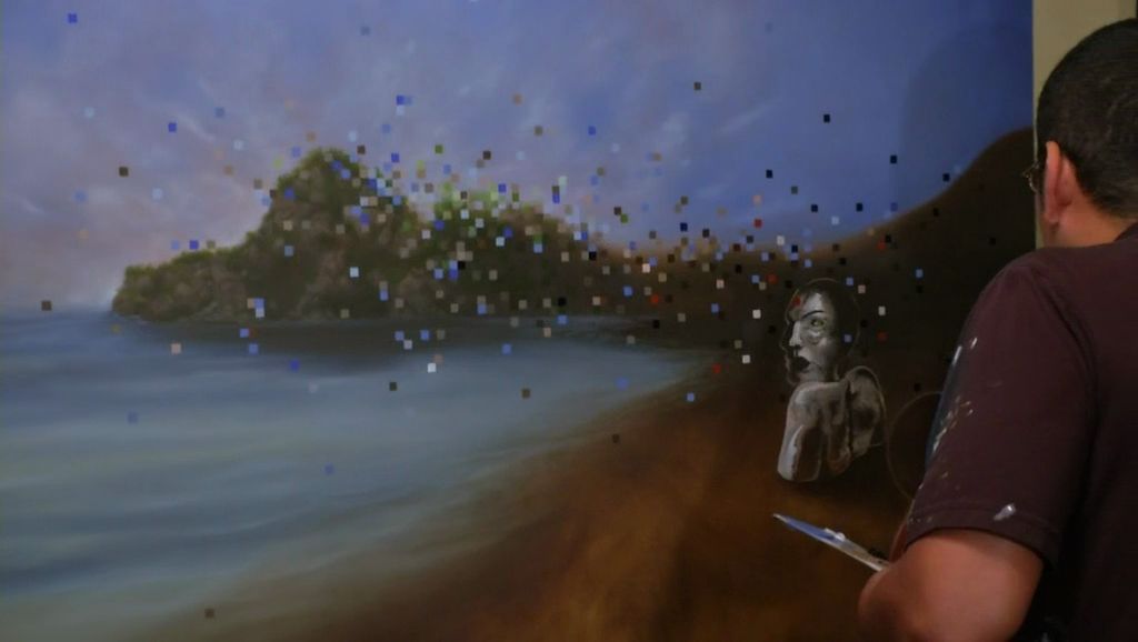 Austin Painter Cites Pixels as Latest Source of Inspiration