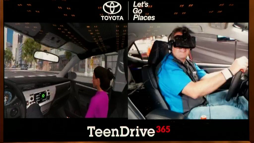 Toyota VR Program Simulates Distracted Driving Situations