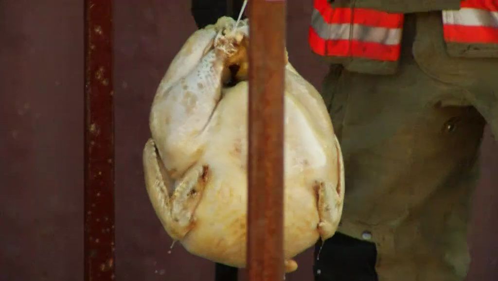 Firefighters Talk Turkey Frying Safety
