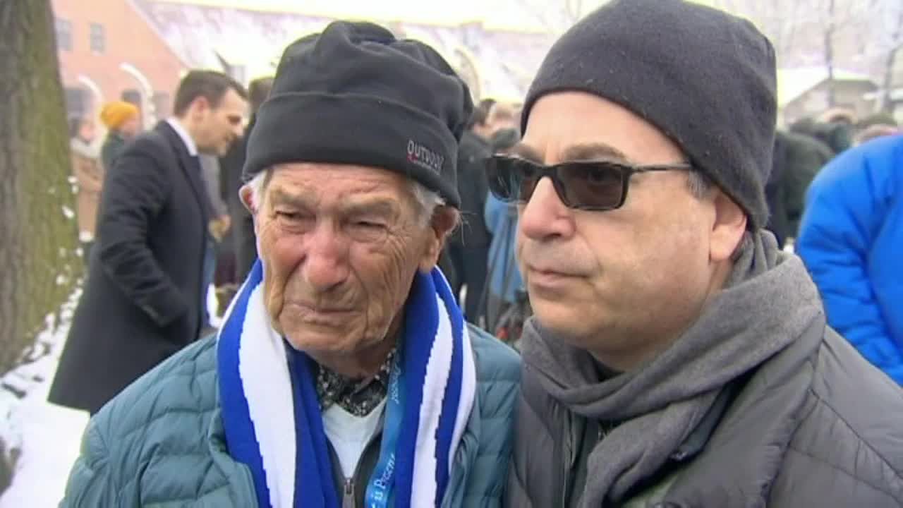 Auschwitz Survivors Return to Concentration Camp