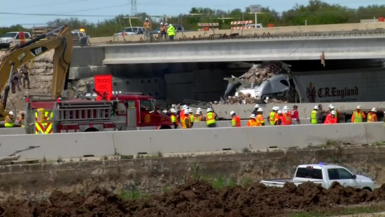 Man Dead in I-35 Bridge Beam Crash in Salado