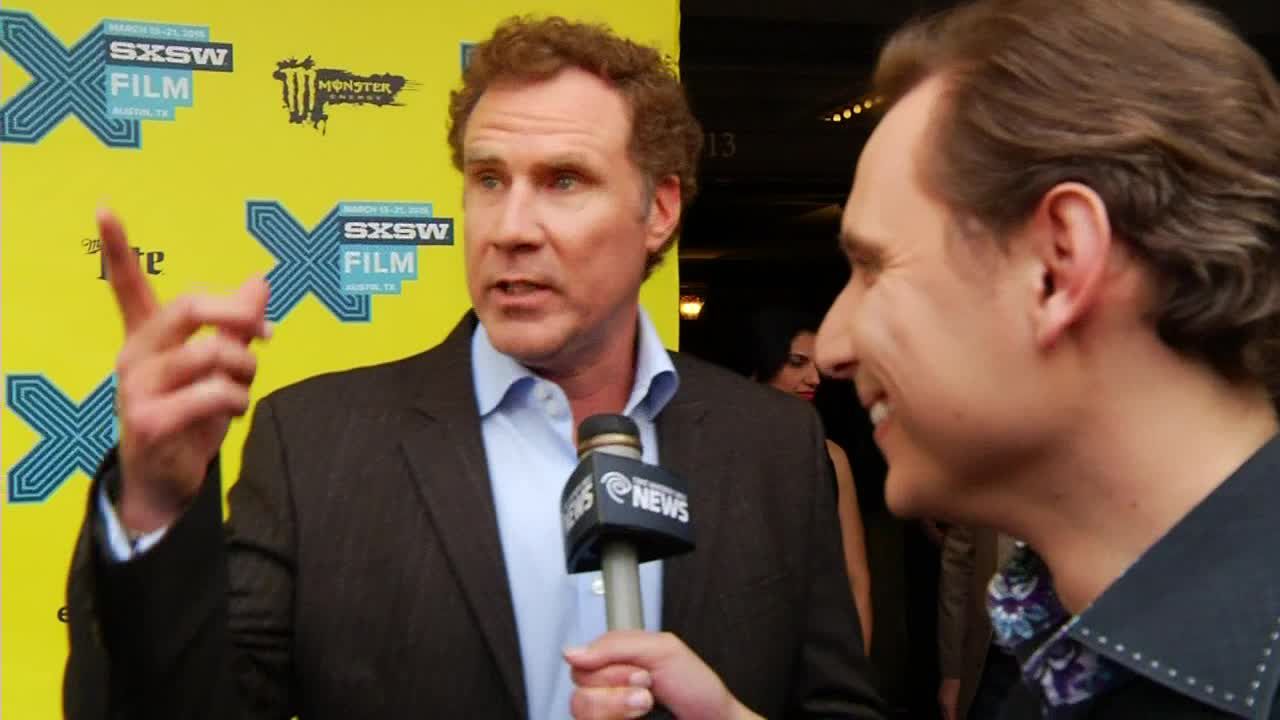Funnyman Will Ferrell on Red Carpet for 'Get Hard' Premiere