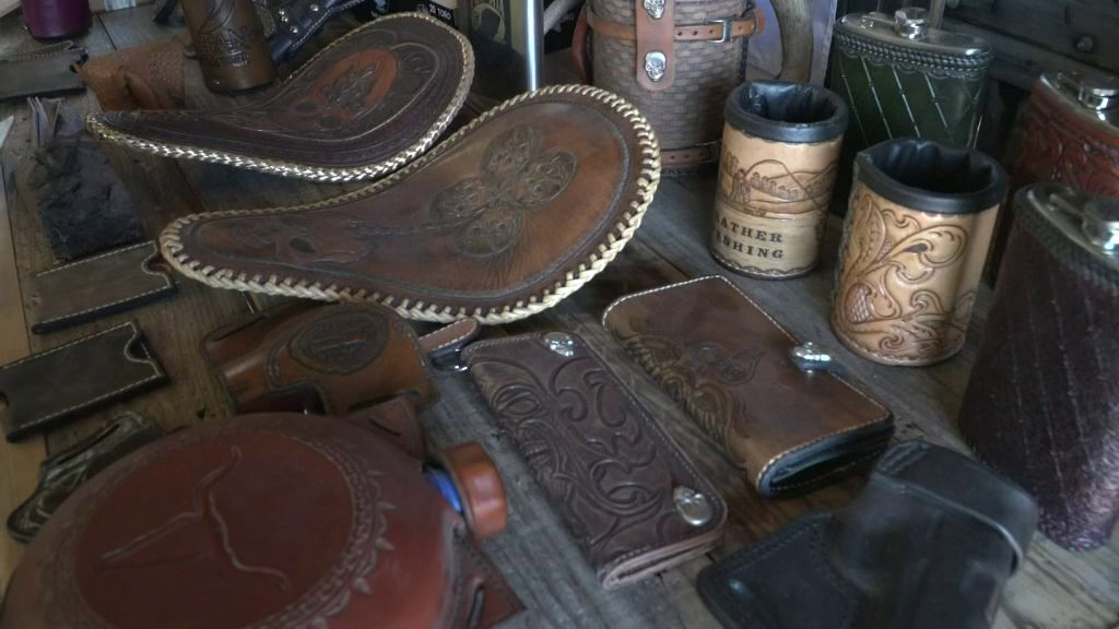 Spartan Custom Leather Crafted by Hands of Caring Vets