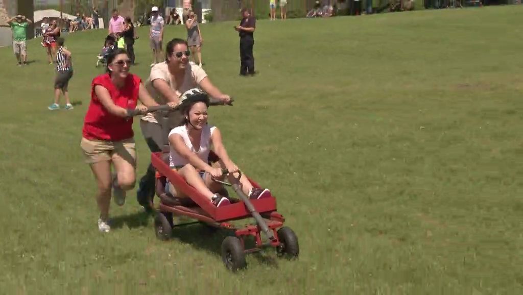 Dignowity Hill Pushcart Derby Showcase DIY Speed Racers for 11th Year