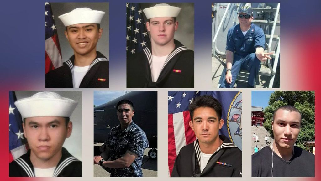 1 of 7 Navy sailors found dead on USS Fitzgerald from Texas