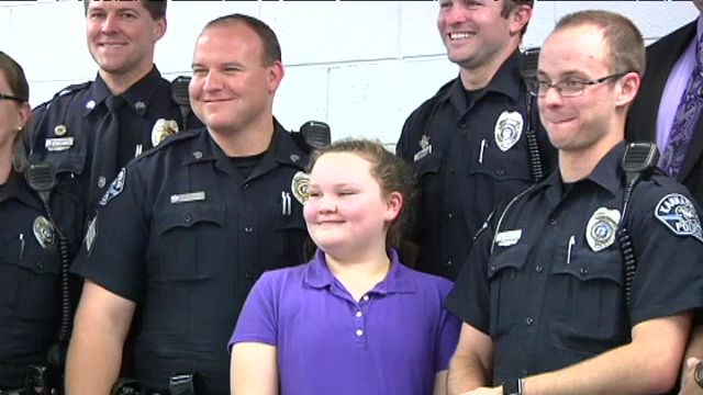 10-Year-Old Rewarded by Kannapolis Police