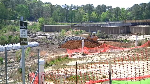 Construction Begins on Hope Mills Lake and Dam
