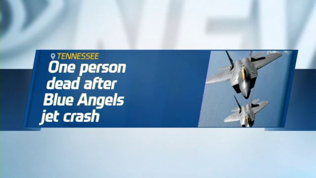 One Dead in Blue Angels Jet Crash Near Nashville
