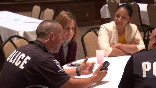 CMPD Central Division Officers Meet One-On-One with Public