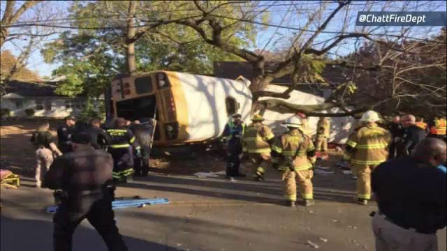 School Bus Driver Charged in Deadly Chattanooga Crash