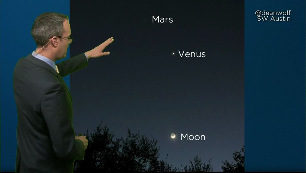 Be on the Lookout: Moon & Planets Align Tonight