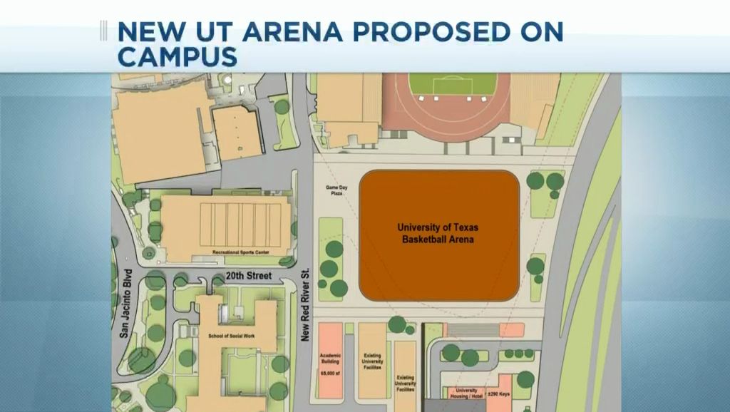 UT Proposes On-Campus Location for Frank Erwin Center Replacement