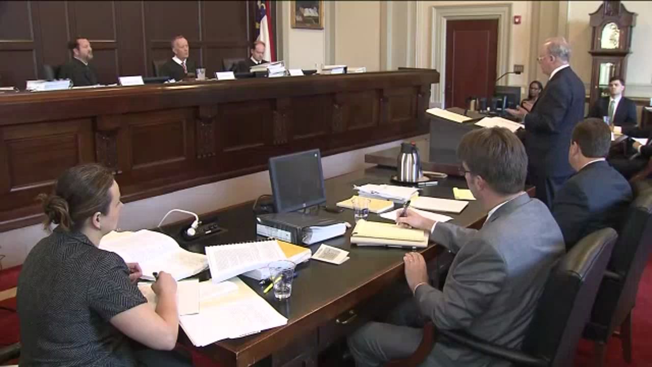 Judges weigh law moving control over North Carolina schools