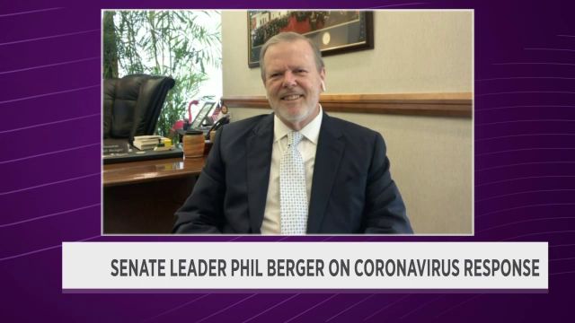 Senate Leader Phil Berger on Coronavirus Response