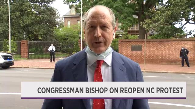 Congressman Dan Bishop on ReOpen NC Protests