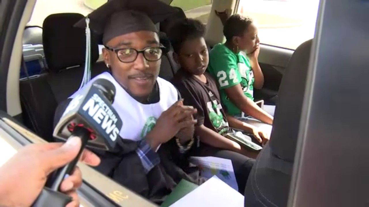 Vance High School Holds Drive-Thru Ceremony for Graduates
