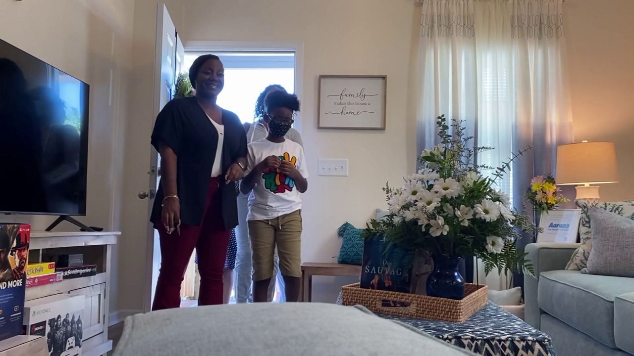 Single Mom Gets Fully Furnished Home