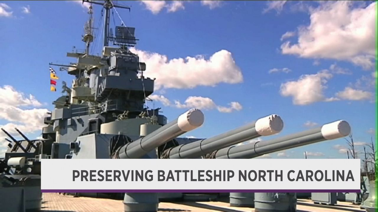 North Carolina in World War II: The Battleship
