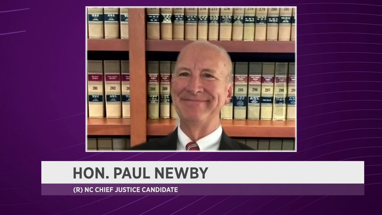 N.C. Chief Justice Candidates: Justice Paul Newby