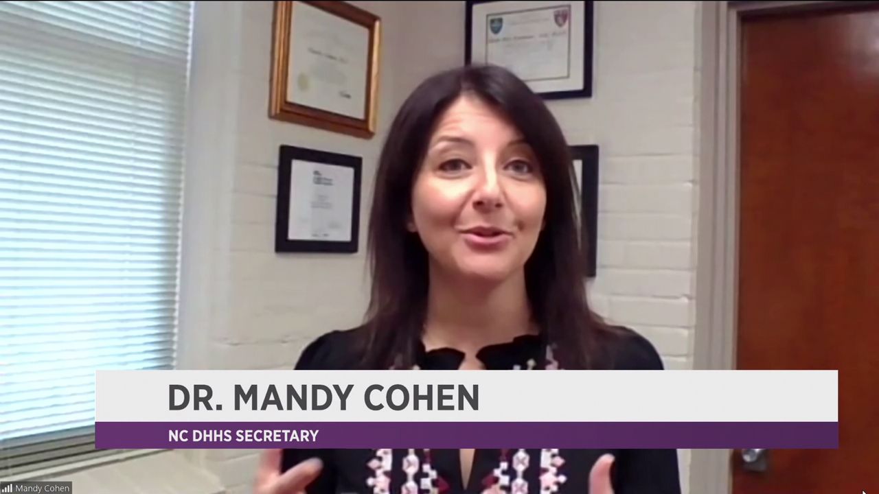 NC DHHS Secretary Mandy Cohen Updates NC COVID Situation
