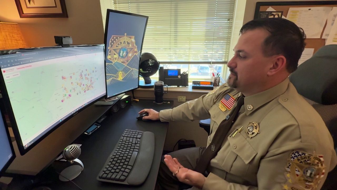 Interactive crime map created in Ashe County
