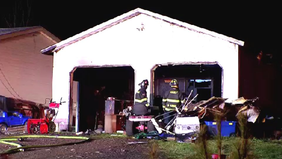 Firefighter hospitalized after house fire in Volney