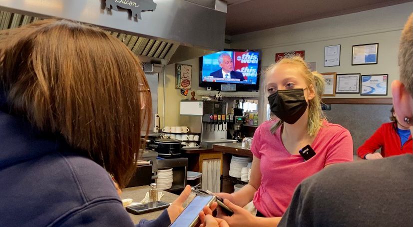 Waitress Works Last Shift Before Starting Basic Training