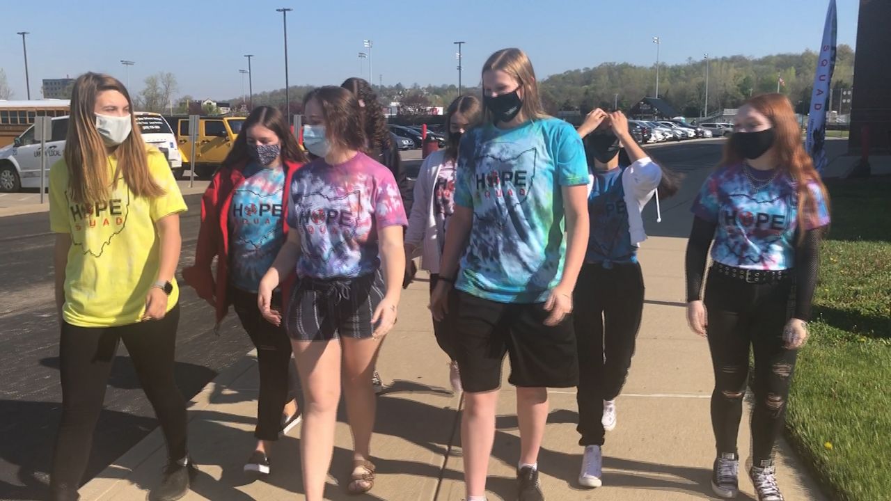 Students walk for suicide and mental health awareness