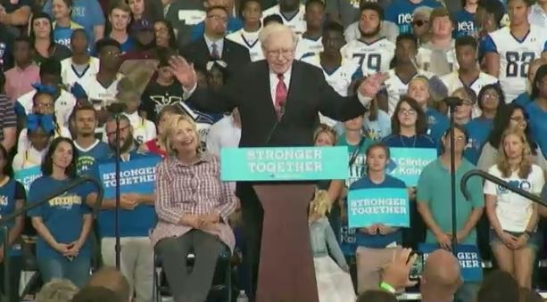 Warren Buffett on Trump: 'You're Only Afraid If You've Got Something To ...