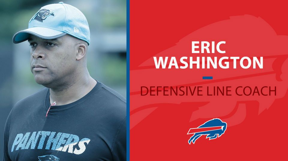 Buffalo Bills Hire Eric Washington to Coach Defensive Line