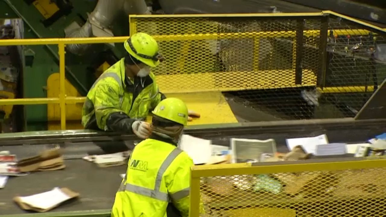 Monroe County, Waste Management introduce new sorting system