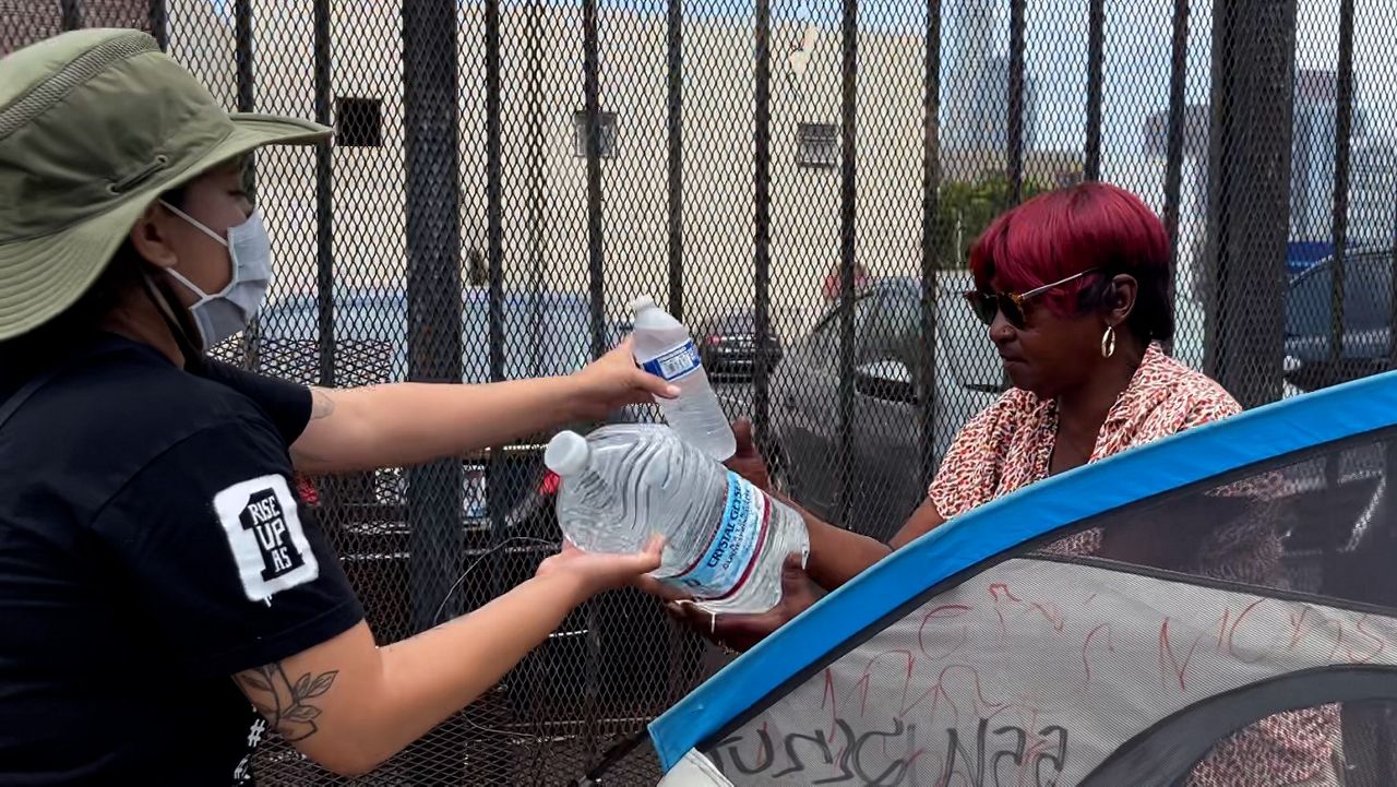 Water Drop LA ensures homeless people have access to water