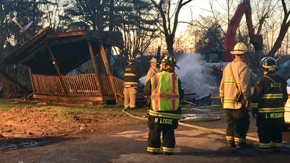 Officials: 6 displaced after explosion at Waterloo home