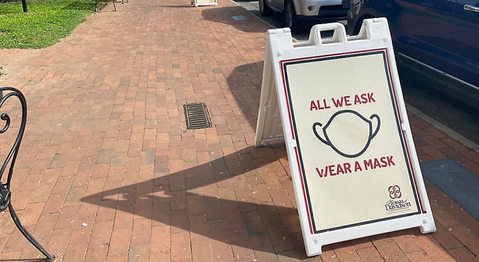 Davidson manages to keep every business open during pandemic