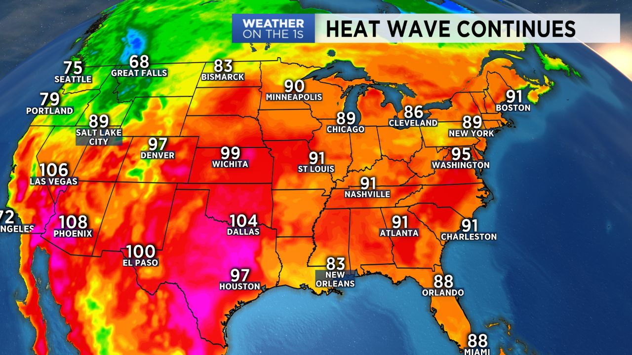 Heat wave continues to grip the region