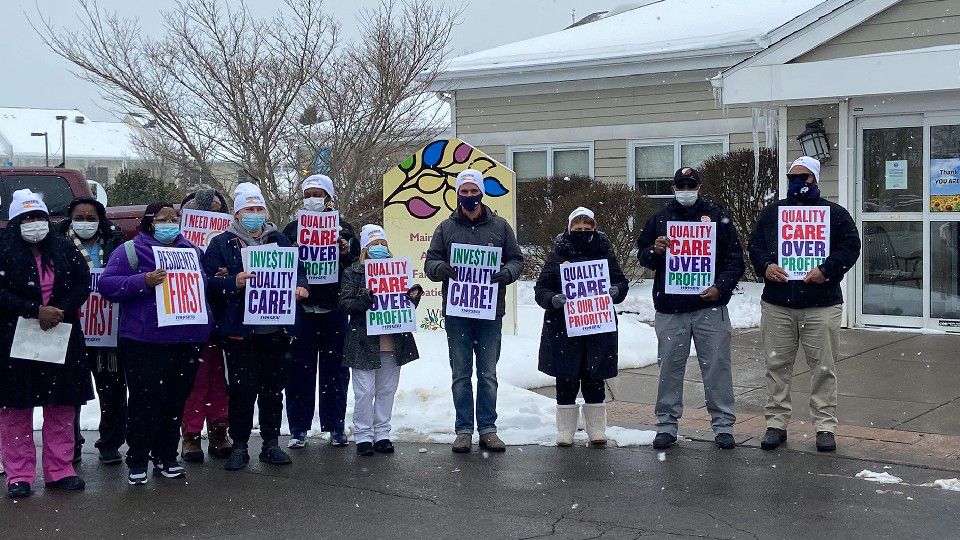 1199SEIU Healthcare Union Calls for Nursing Home Reform