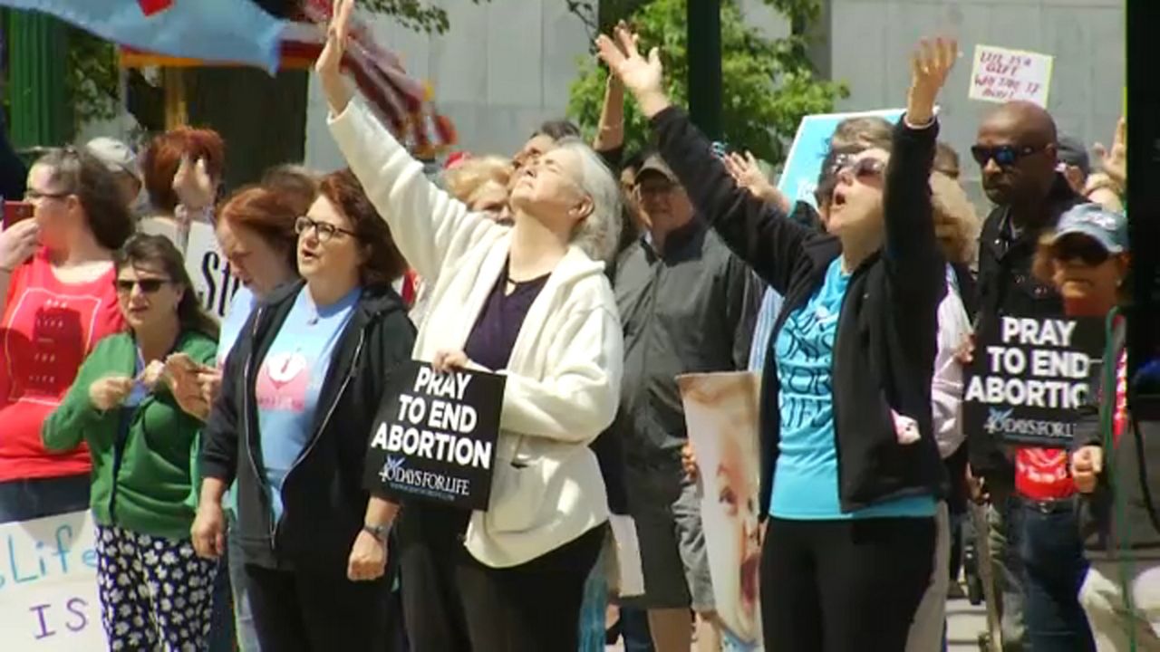 Pro-Life Supporters March At New York State Capitol