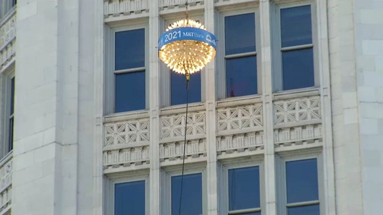 Buffalo does ball drop practice run ahead of New Year's Eve