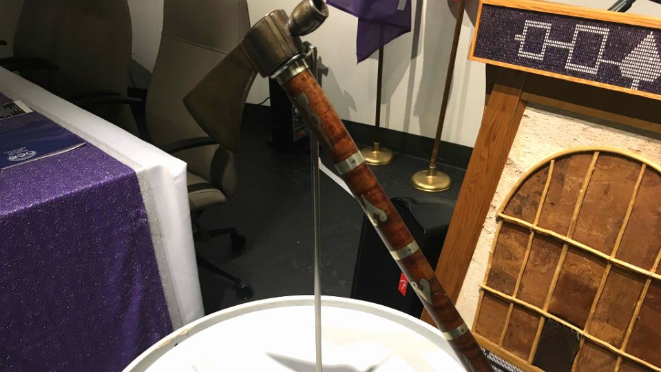Historic Pipe Tomahawk Returned to Seneca Nation