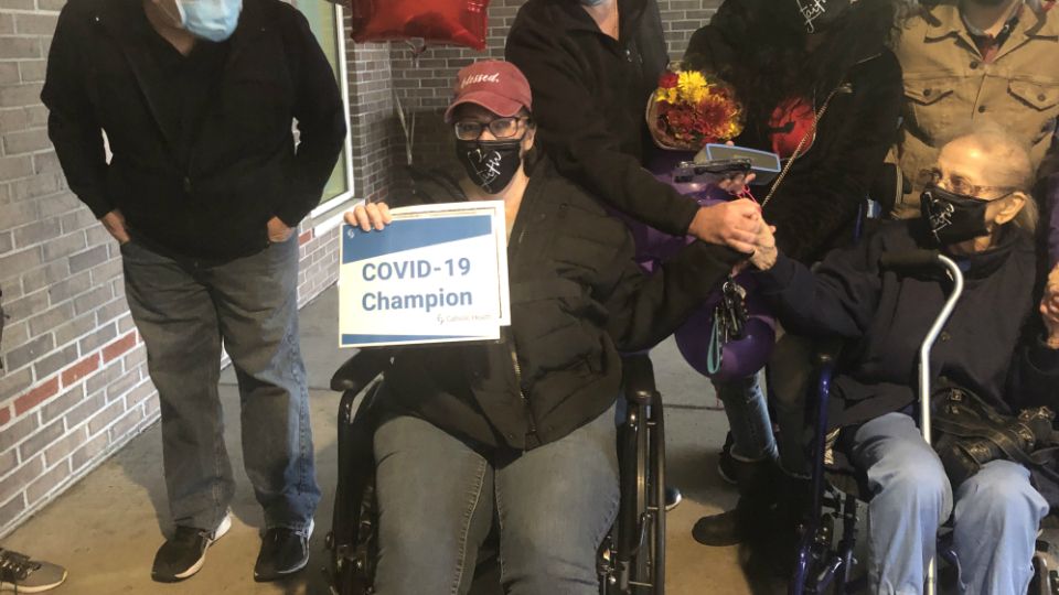 Lewiston Woman Heads Home After Surviving COVID-19