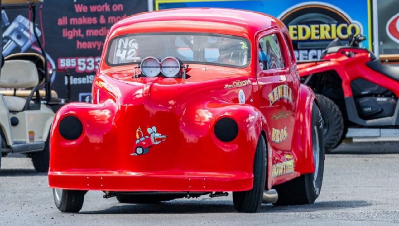 WNY snow bike champion makes history in drag racing