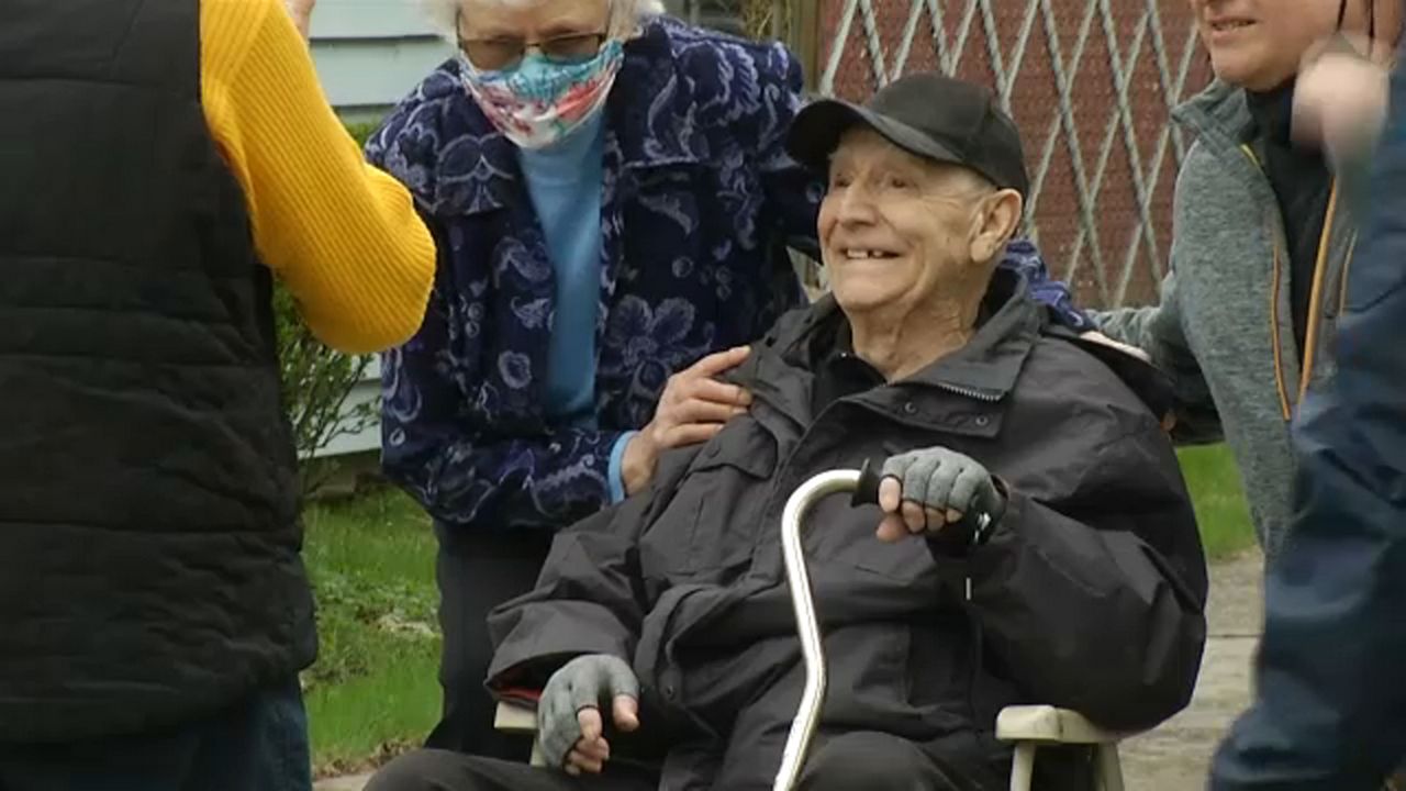 Community celebrates Kenmore man's 100th birthday