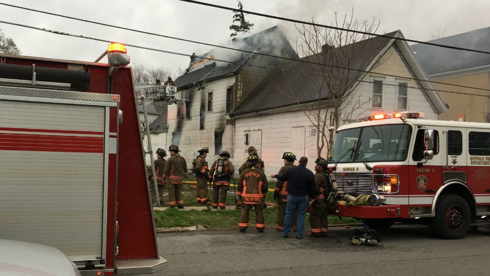 Woman in Serious Condition After Johnson Street Fire