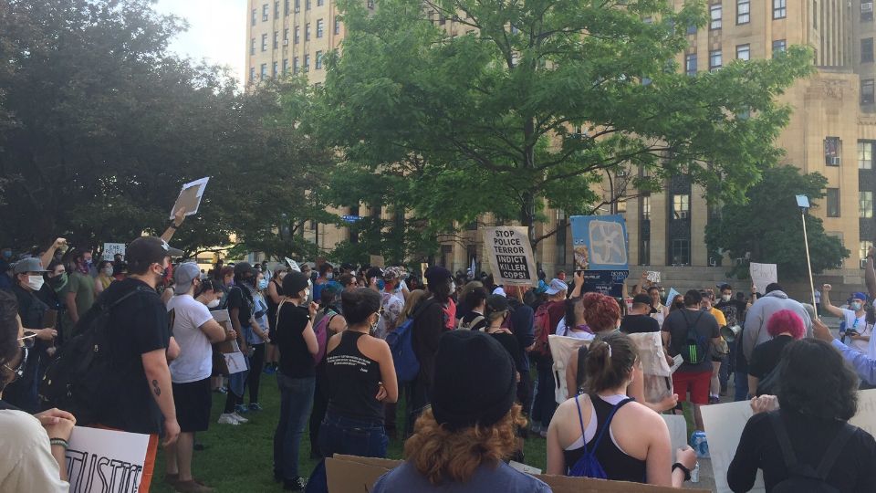 Protests Continue in Niagara Square