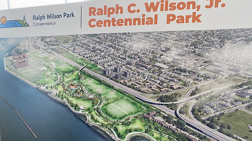 Groundbreaking for Ralph Wilson Park improvements