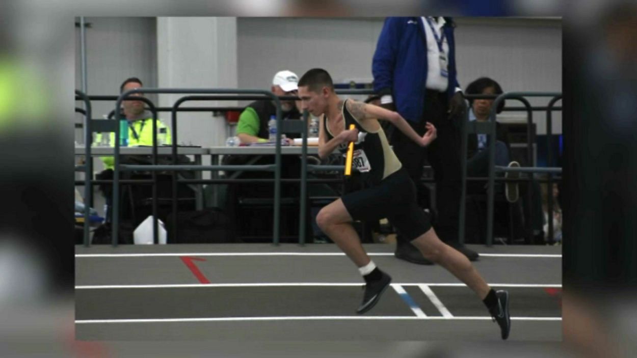 Rayven Sample Racing for Paralympics Dream